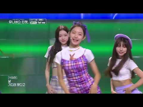 all parts of Park Yehyeon in the song Wonder Girls Tell me