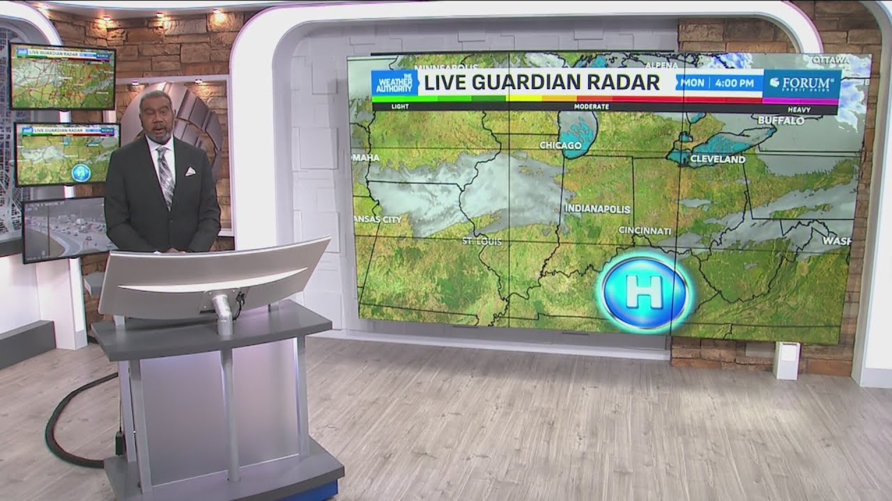 A windy, warmer Tuesday