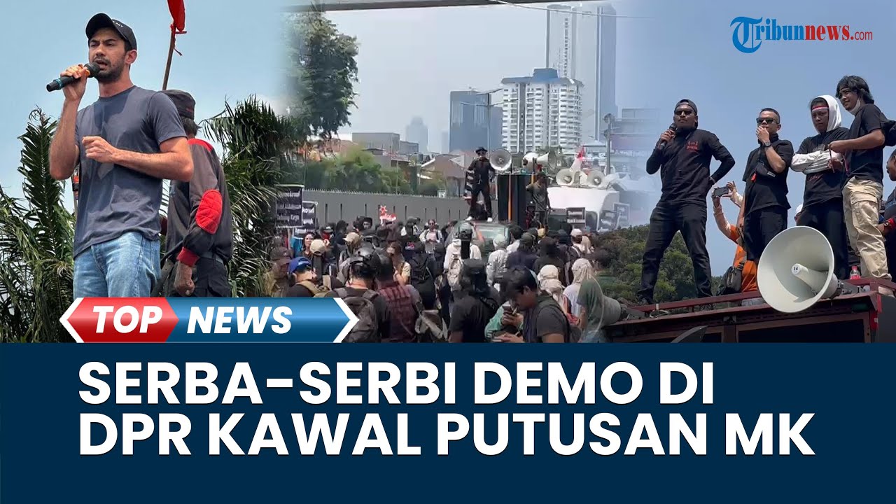 Serba-serbi Demo Peringatan Darurat Kawal Putusan MK di DPR, Disorot Media Luar, Jokowi Urus ...