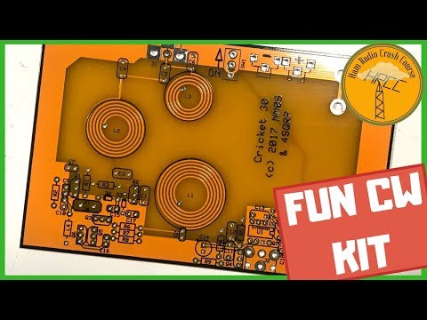 Build And Operate The 4SQRP Cricket 30 CW Transceiver