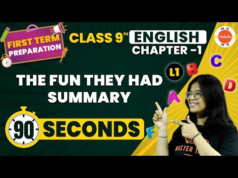 The Fun They Had Summary in 90 Seconds | CBSE Class 9th English | English Class 9 Chapter 1