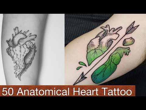 50 Anatomical Heart Tattoo Designs
