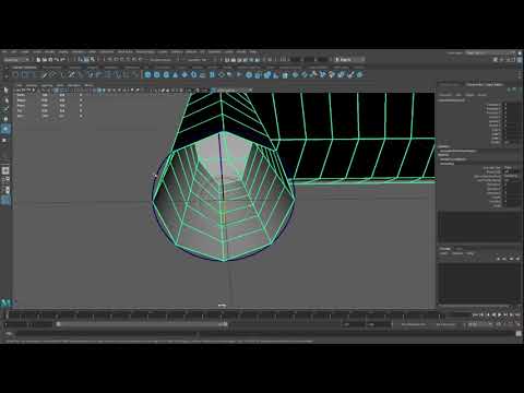 Maya - Weird behavior when doing Surface Extrude with 2 curves — polycount
