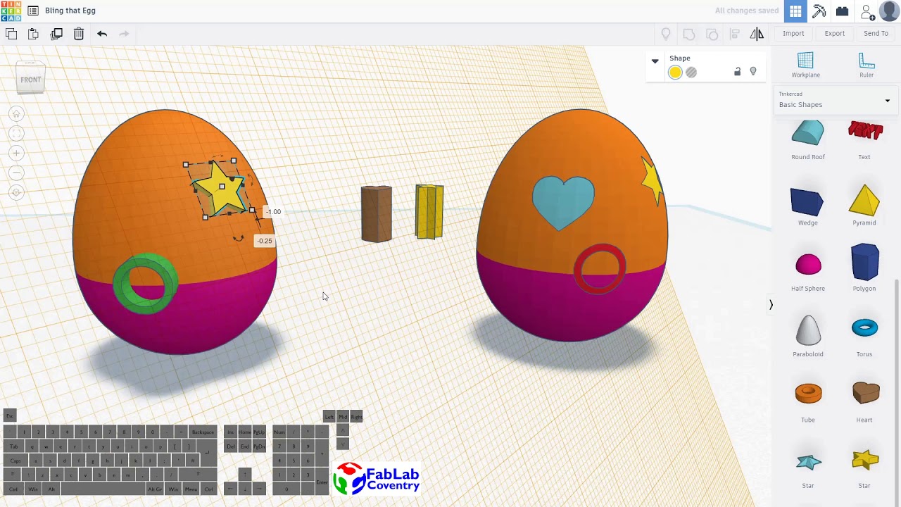 TinkerCAD Easter Egg 03