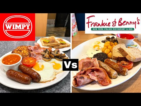 Everyday I’m Eating: Breakfast – Full English – Wimpy vs Frankie ...