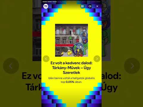 Spotify wrapped 2024 @befekszem edisön