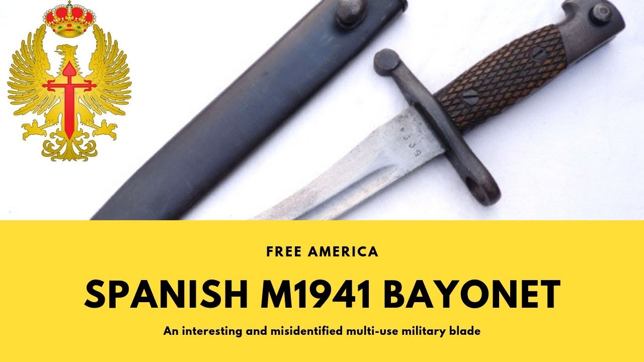 Spanish M41 Bolo Bayonet