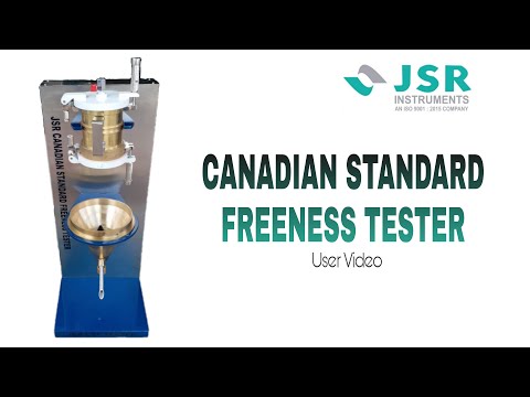 Freeness Tester at Best Price in India