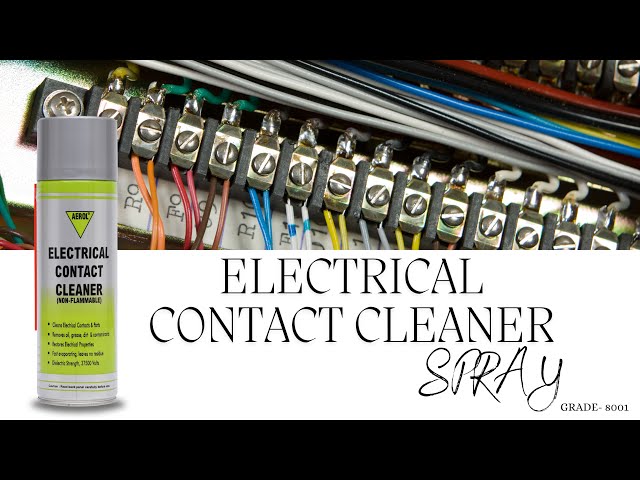 Maintenance Products - Cleaners - Aerol Electrical Contact Cleaner ...