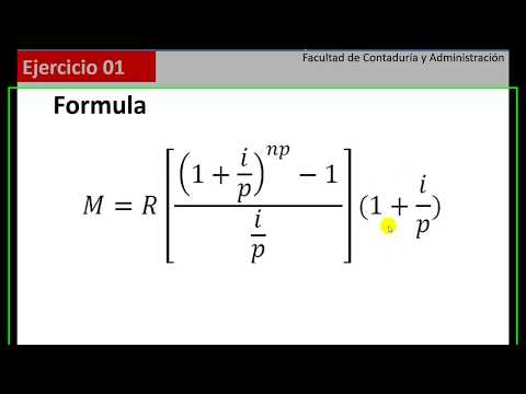 Ejercicio de Matemáticas Financieras: Cálculo de Anualidades Anticipadas | Tutorial de Finanzas