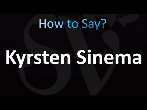 How to Pronounce Kyrsten Sinema (Correctly!)