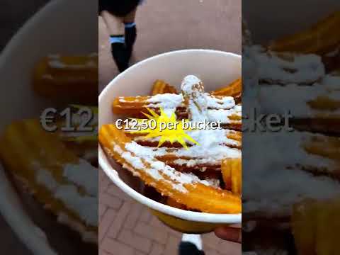 Churros: the tastiest snack in Spain #shorts
