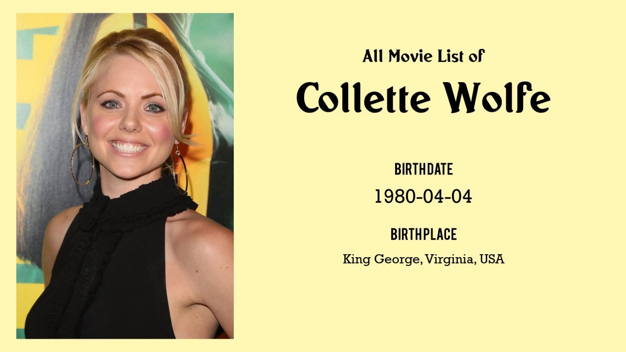 Collette Wolfe Movies list Collette Wolfe| Filmography of Collette Wolfe