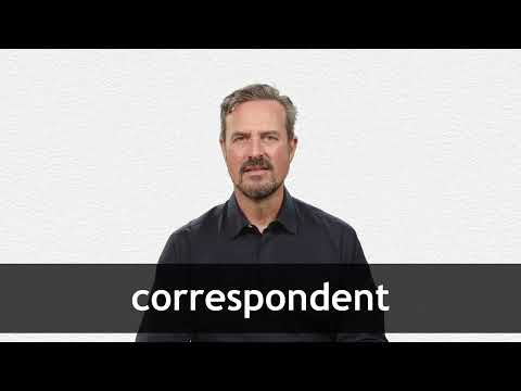 CORRESPONDENT definition and meaning | Collins English Dictionary