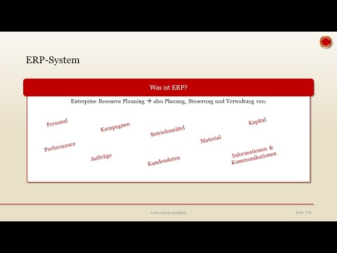ERP-System - 👨🏼🎓 EINFACH ERKLÄRT 👩🏼🎓