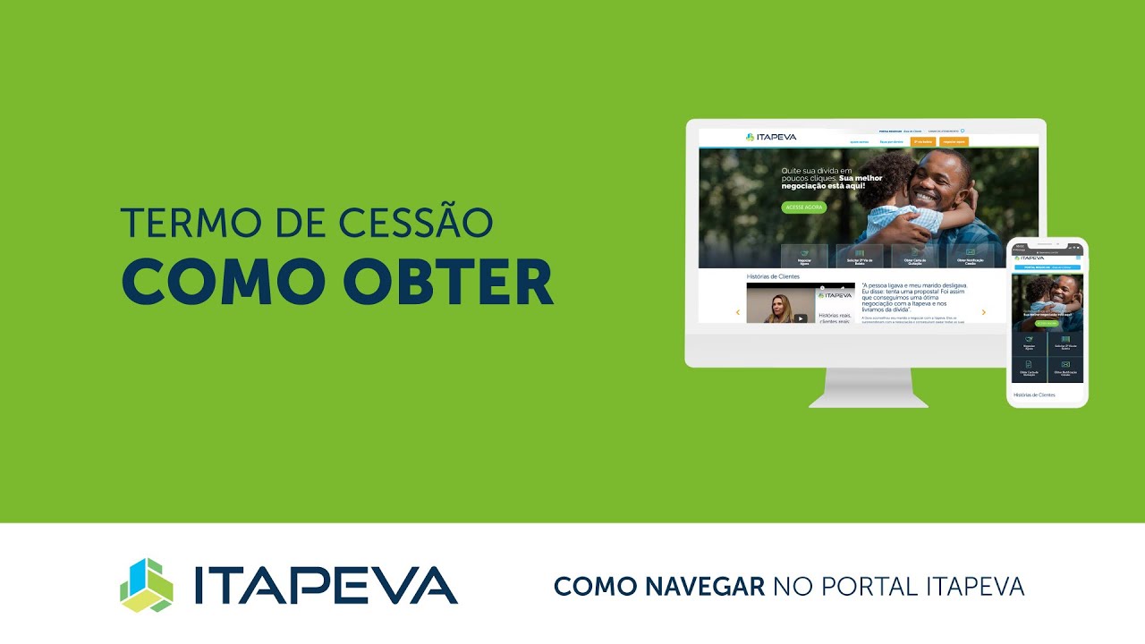 Tutorial - Como obter o termo de cessão