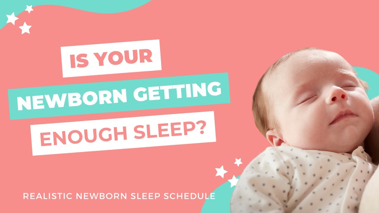 Realistic Newborn Sleep Schedule