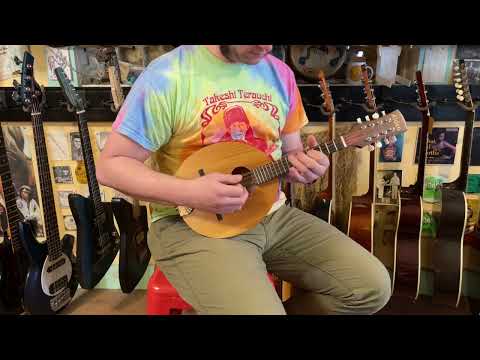 2011 Clay Alden Pancake Army/Navy-Style Mandolin (VIDEO! | Reverb