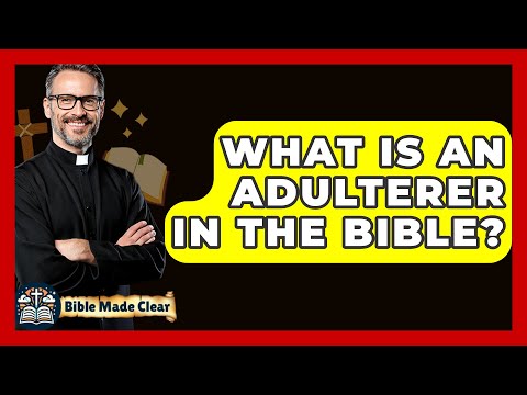 What Is An Adulterer In The Bible? - BibleMadeClear.com