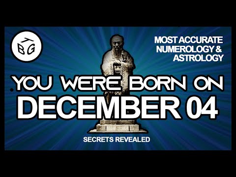 Born on December 4 | Numerology and Astrology Analysis