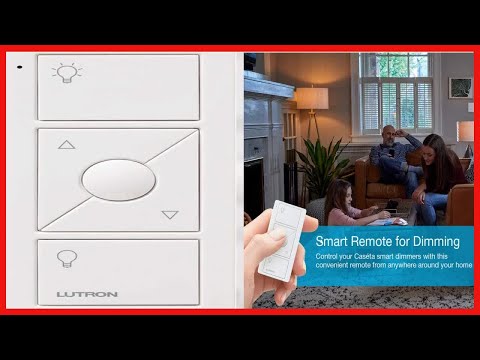 Great product - Lutron Pico Smart Remote Control for Caséta Smart Dimmer Switch | PJ2-3BRL-WH-L01R