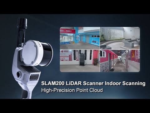 SLAM200 LiDAR Scanner | High-Precision Indoor 3D Mapping with Real-Time Point Clouds