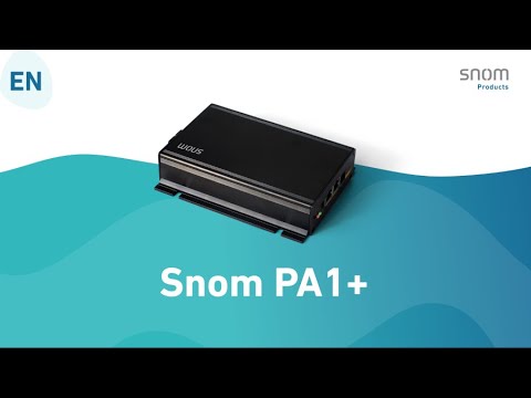 Snom PA1+ SIP Public Address System