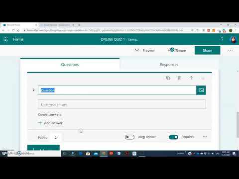 Creating Quiz Using Microsoft Forms (Part 1)