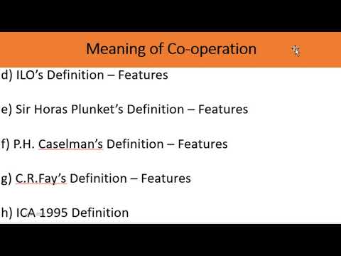 MEANING & DEFINITION OF COOPERATION IN MARATHI 25 7 2020