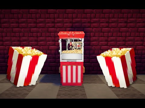 Popcorn Machine In Minecraft Minecraft Project