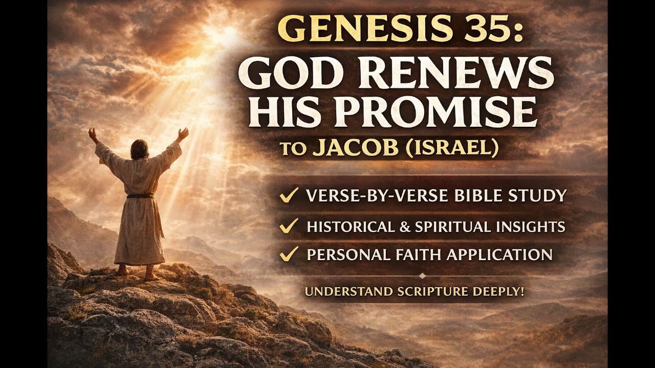 Genesis 35: God Renews His Promise to Jacob (Israel)