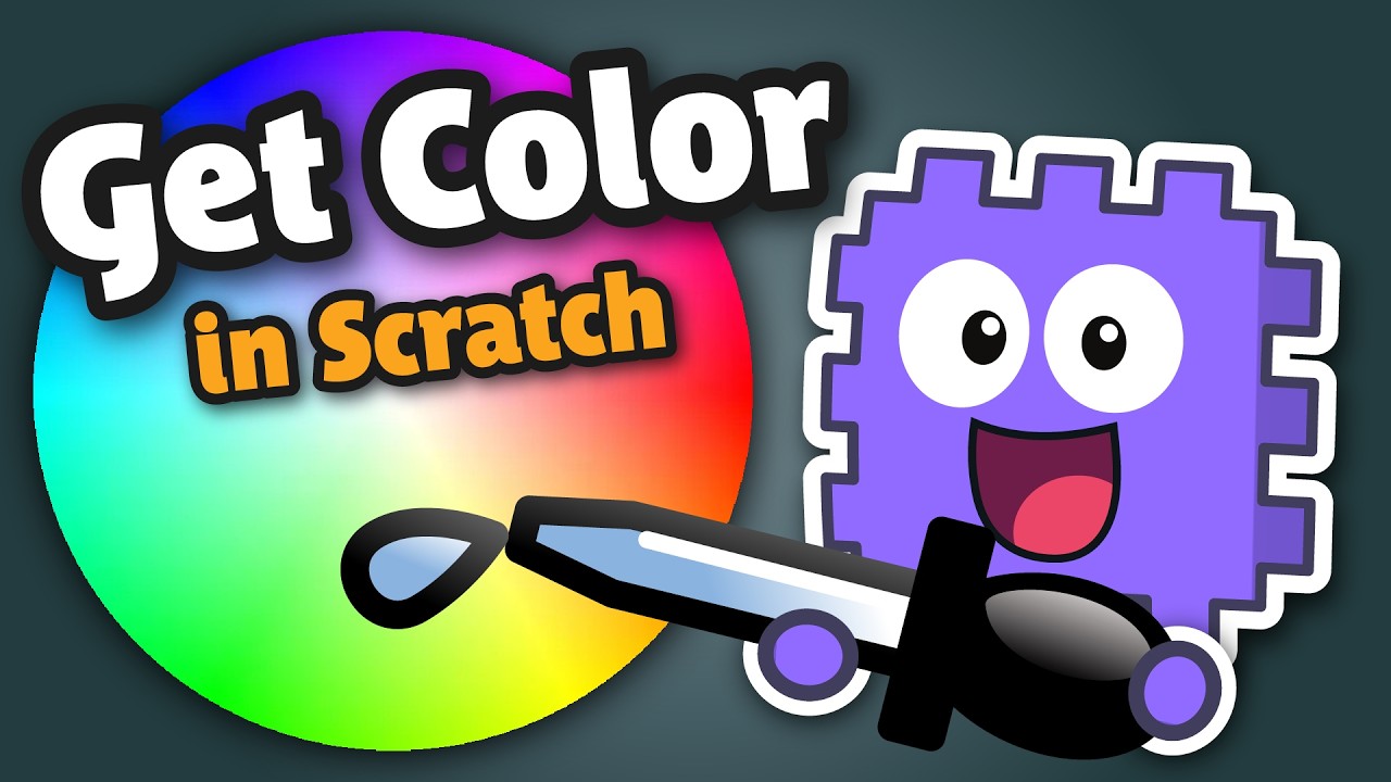 How to GET COLOR value at point | Scratch Tutorial