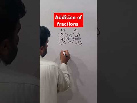 SMART TRICK OF FRACTIONS ADDITION. #shorts #youtube shorts
