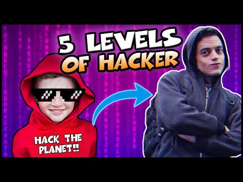 5 Levels of Hacker: From Script Kiddie to Cyber God!