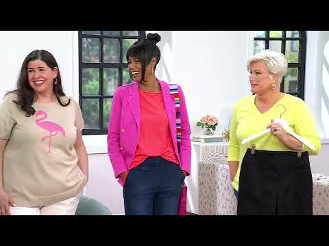 Belle by Kim Gravel TripleLuxe Cropped Traveler Jean on QVC