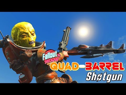 Steam Community :: Video :: Quad-Barrel Shotgun & Zetan Armor | Fallout ...