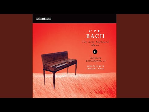 Menuet in G Major, Wq. 116 No. 48, H. 322 (Arr. for Keyboard by Anonymous)