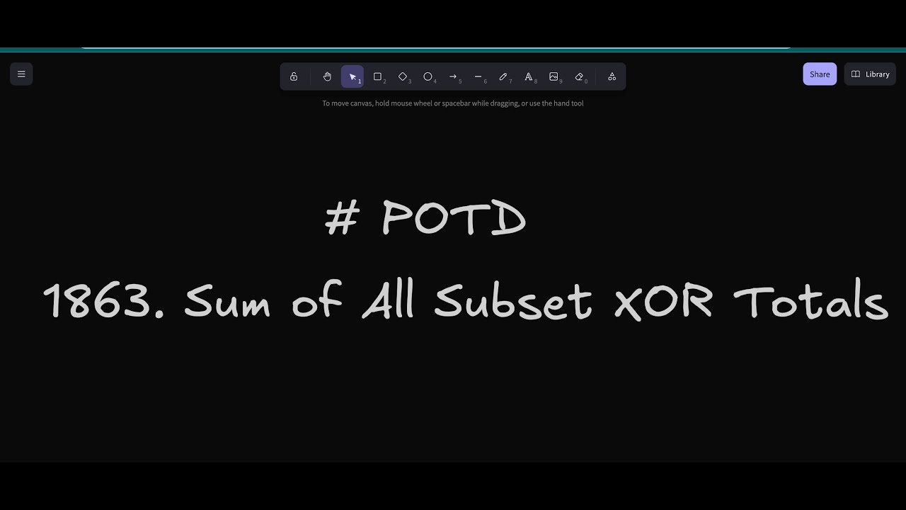 Leetcode 1863 | Sum of All Subset XOR Totals | Problem of the Day Explained with Intuition + Code