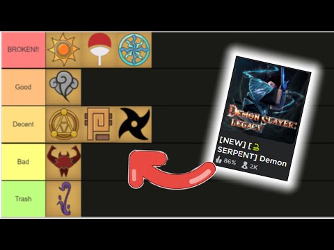 All Clans Tierlist In The New Demon Slayer Legacy !