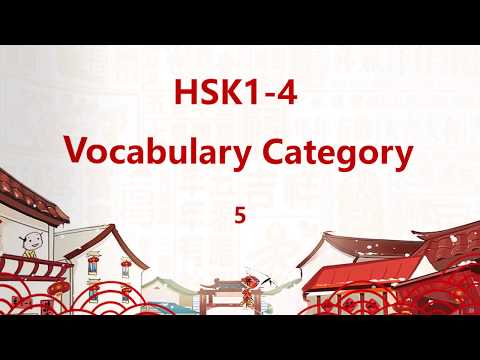 Common Chinese words for HSK1~4 Category Health