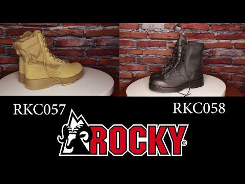 Rocky Boot RKC057 and RKC058 Entry Level Military Boot Reviewed By Ray Tactical of Gear World Z
