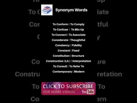 Synonym Words Expanding #englishvocabulary #wordwonders #synonym #synonymous #synonyms #words #ielts