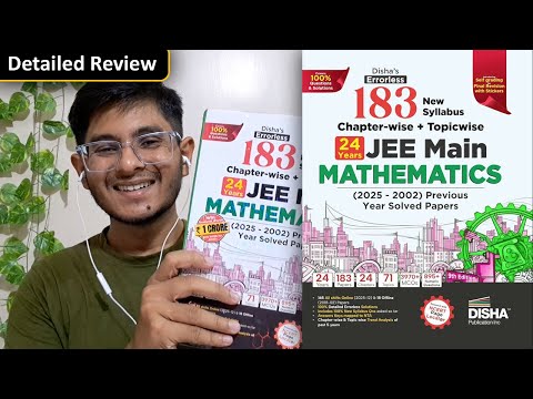 Disha Errorless 183 JEE Main 2026 PYQ ???? DETAILED Review
