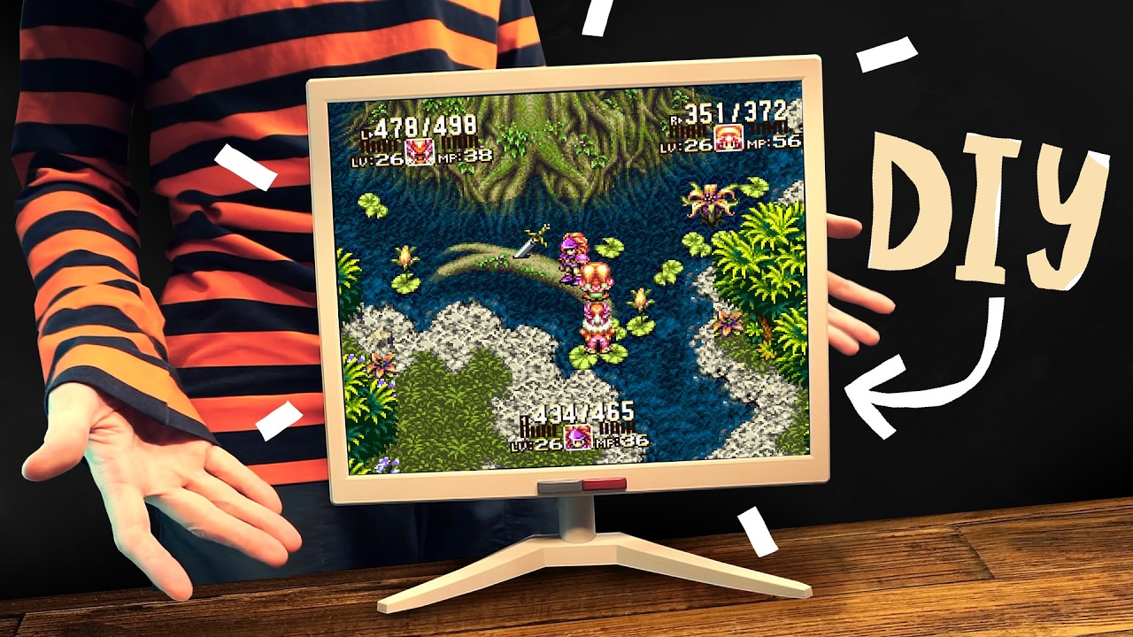 Make your own RETRO STYLE 4:3 Monitor