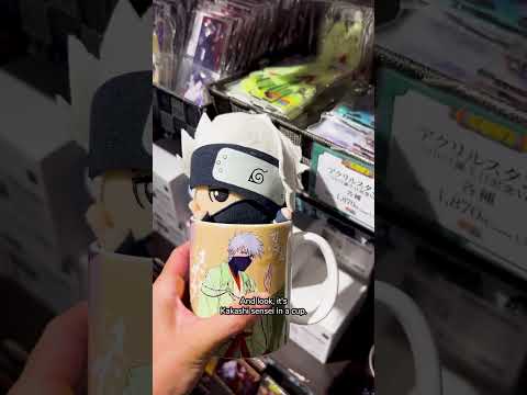 DISCOVERING the ULTIMATE NARUTO Merch Shop!