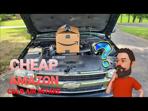 ARE THEY WORTH IT? | CHEAP AMAZON COLD AIR INTAKE INSTALL | 2003 Tahoe