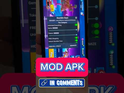 Stumble Guys Mod APK (All Unlocked,free skins & gems) (iOS & Android)