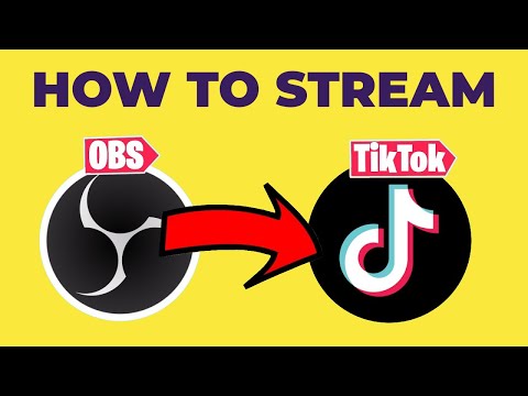 OBS Set Up - Stream On TikTok From Your PC or Mac