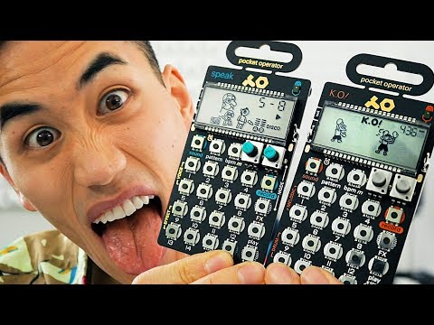 Teenage Engineering Pocket Operators PO-33 and PO-14 + Case | Reverb