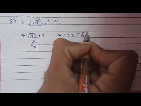 factors of 82